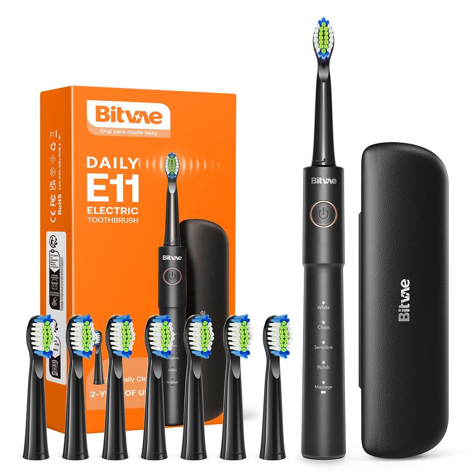 Bitvae BV E11 Electric Toothbrush for Adults - bitvae